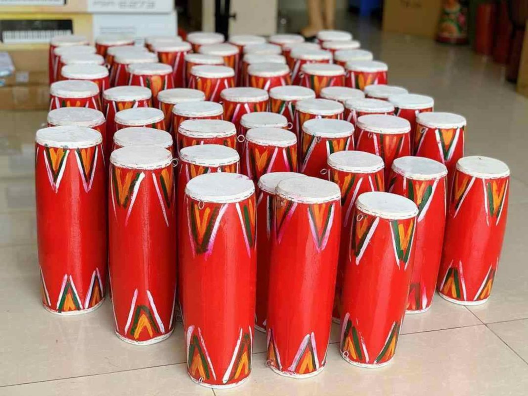 Trống cơm - Loại nhạc cụ quen thuộc đối với người Việt